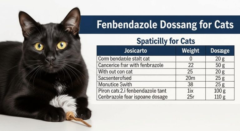 1 Fenbendazole for Cats Dosage Chart, Guide -Safe Rx Medicine