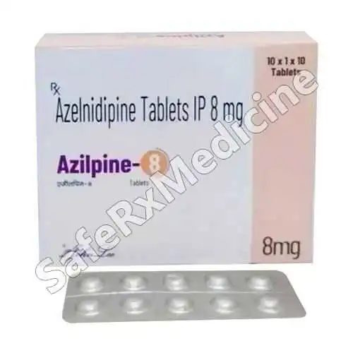 Azelnidipine 8 mg Tablet - SafeRx Medicine