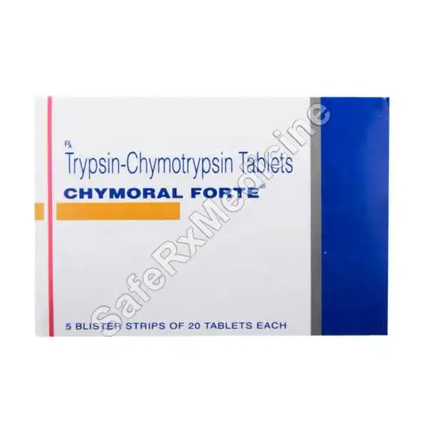 Trypsin Chymotrypsin 100000 AU Tablet - SafeRx Medicine