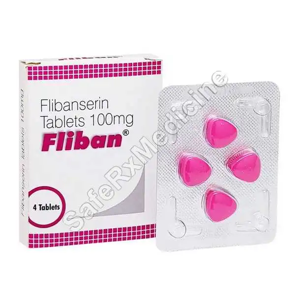 Flibanserin 100mg Tablet - SafeRx Medicine